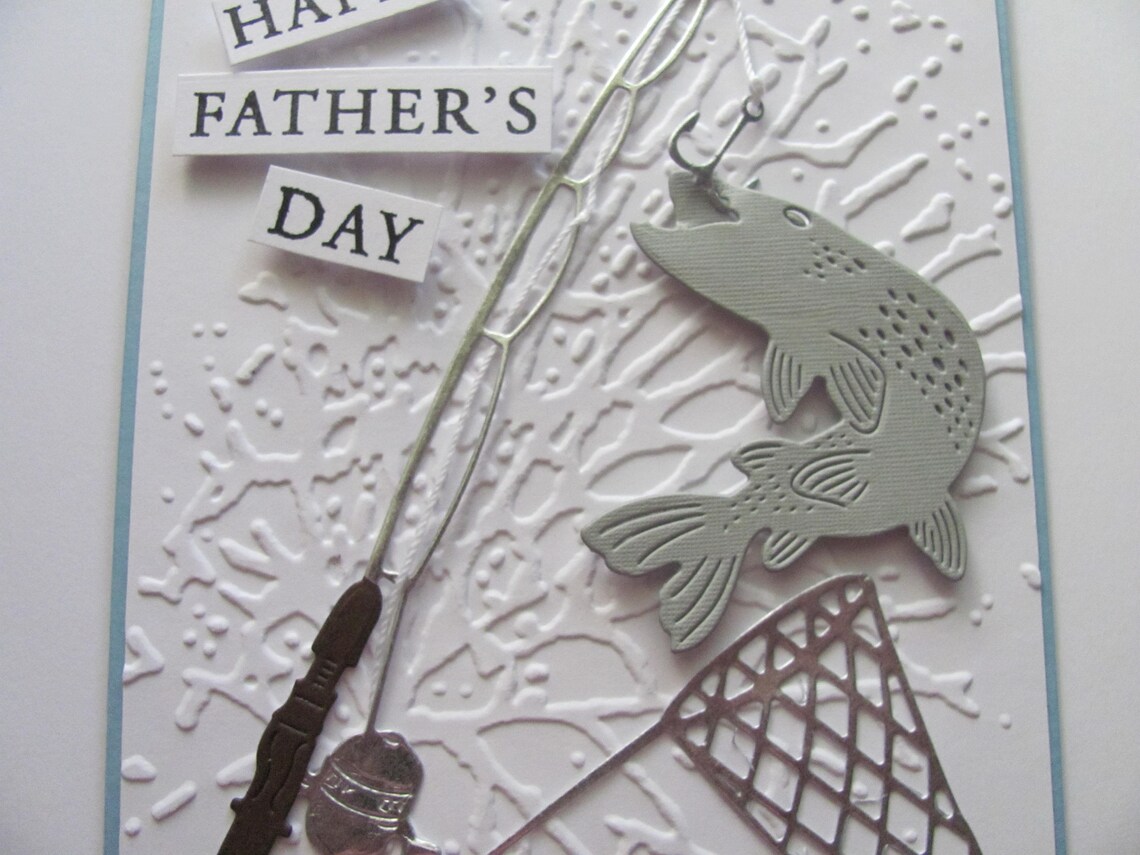 Father's Day Card Father's Day Fishing Card | Etsy