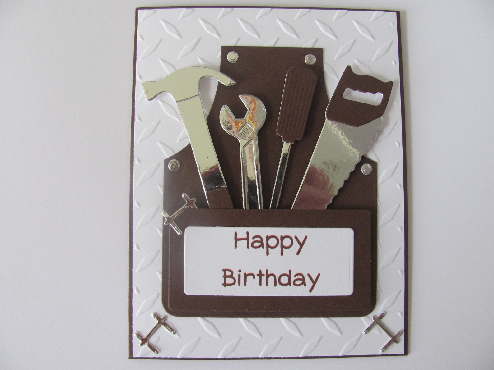 Happy Birthday Tool Card, Birthday Tool Card, Gifts for Dad, Tools ...
