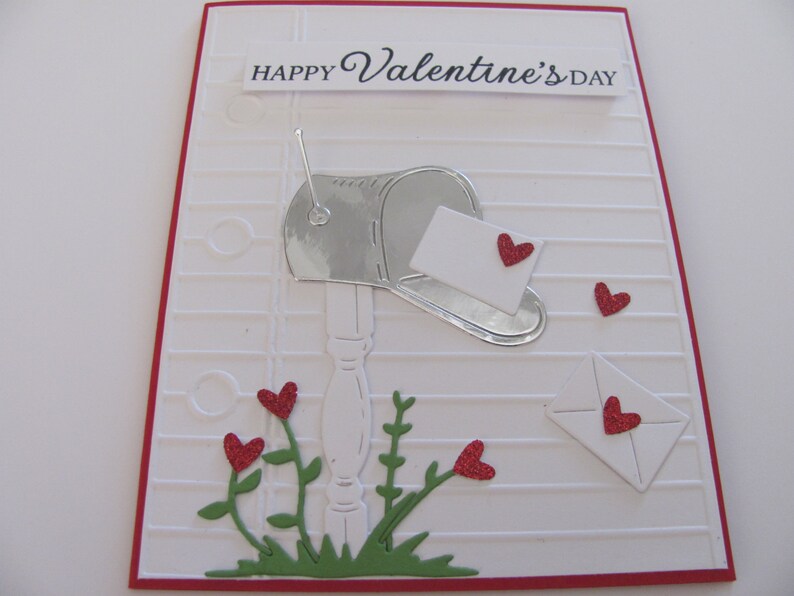 Valentine's Day Love Letter Card Happy Valentines Day - Etsy