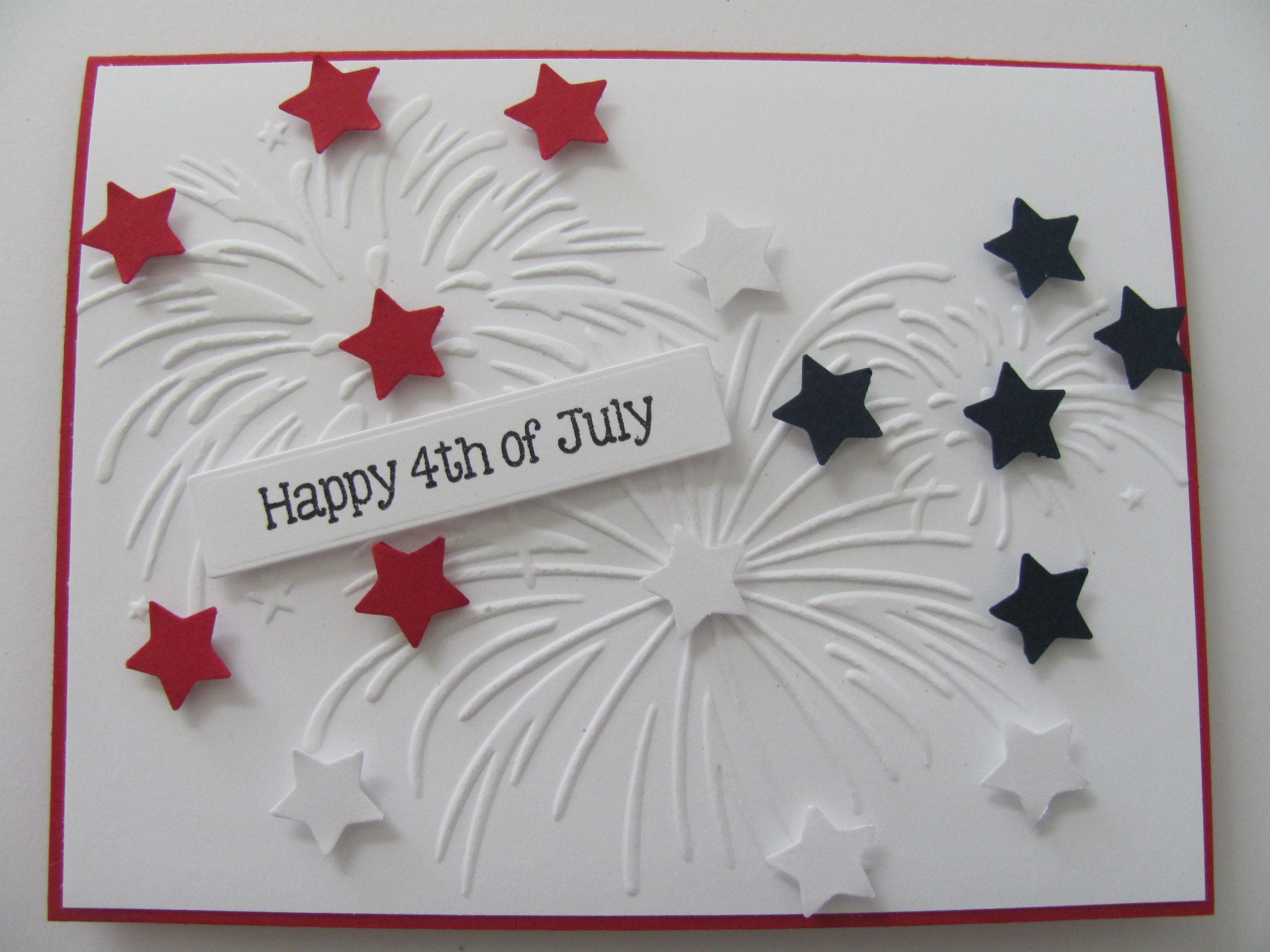 4th of July Card, Fourth of July, Patriotic Cards, Independence Day ...
