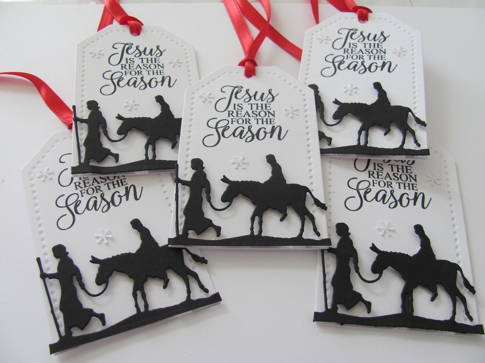 Christmas Tags Holiday Gift Tags Jesus is the Reason for the - Etsy