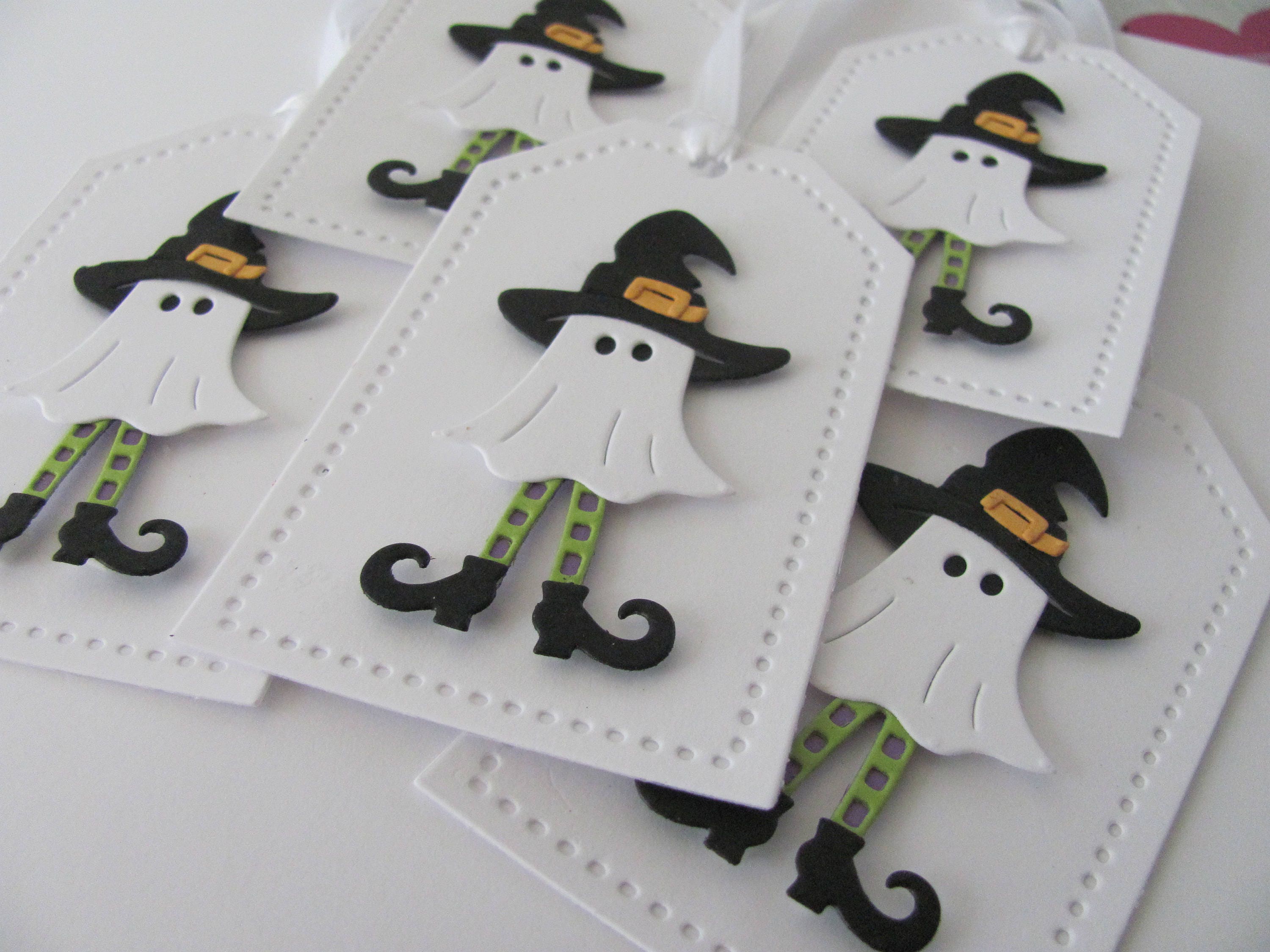 Halloween Ghost Tags Halloween Favor Tags Halloween Tags - Etsy Singapore