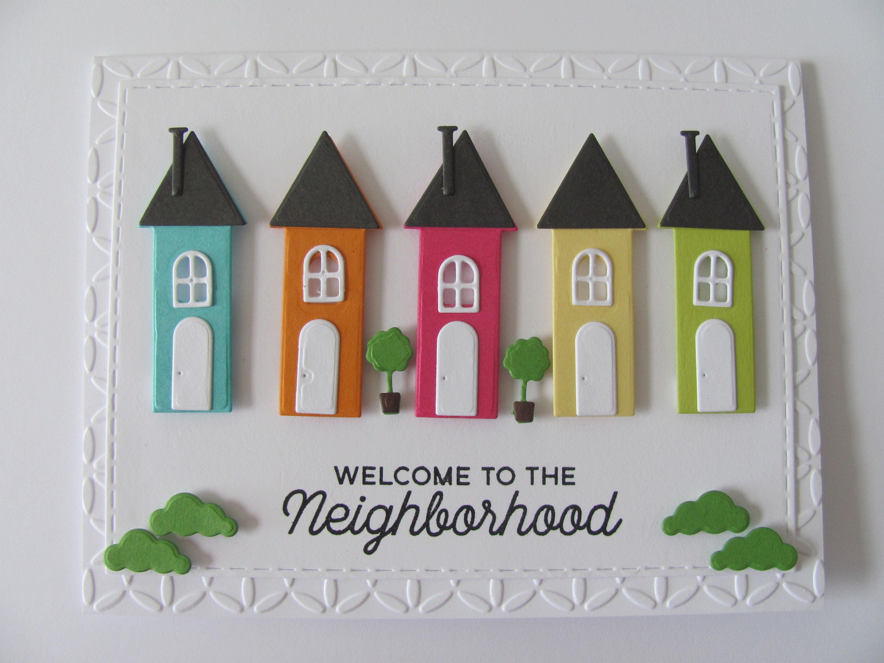 Welcome to the Neighborhood Card New Home Card - Etsy