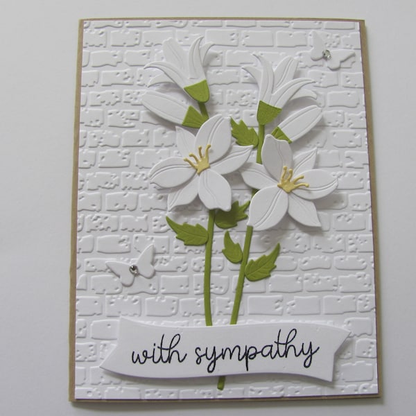 Handmade Sympathy Cards - Etsy