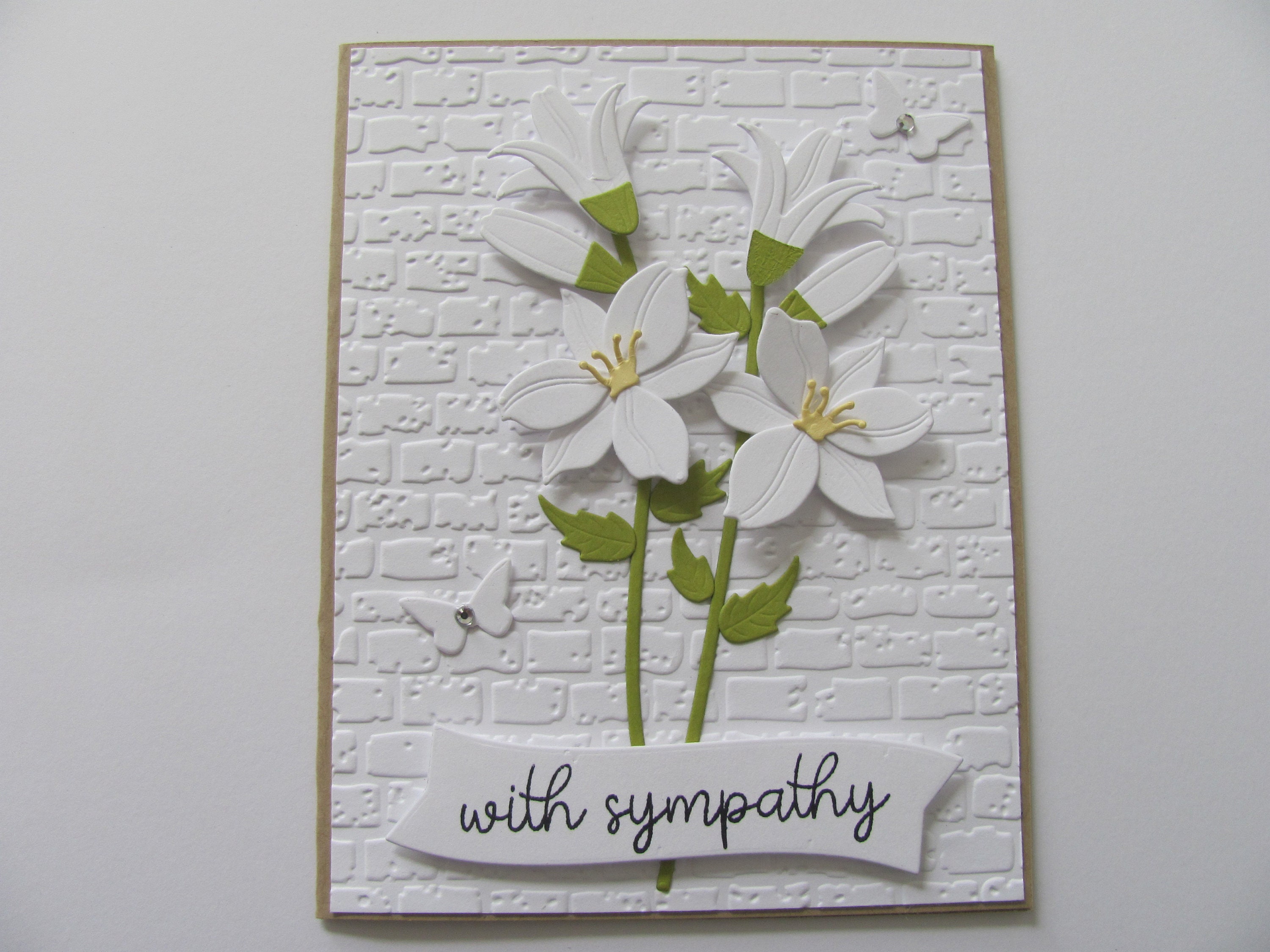 Handmade Sympathy Card