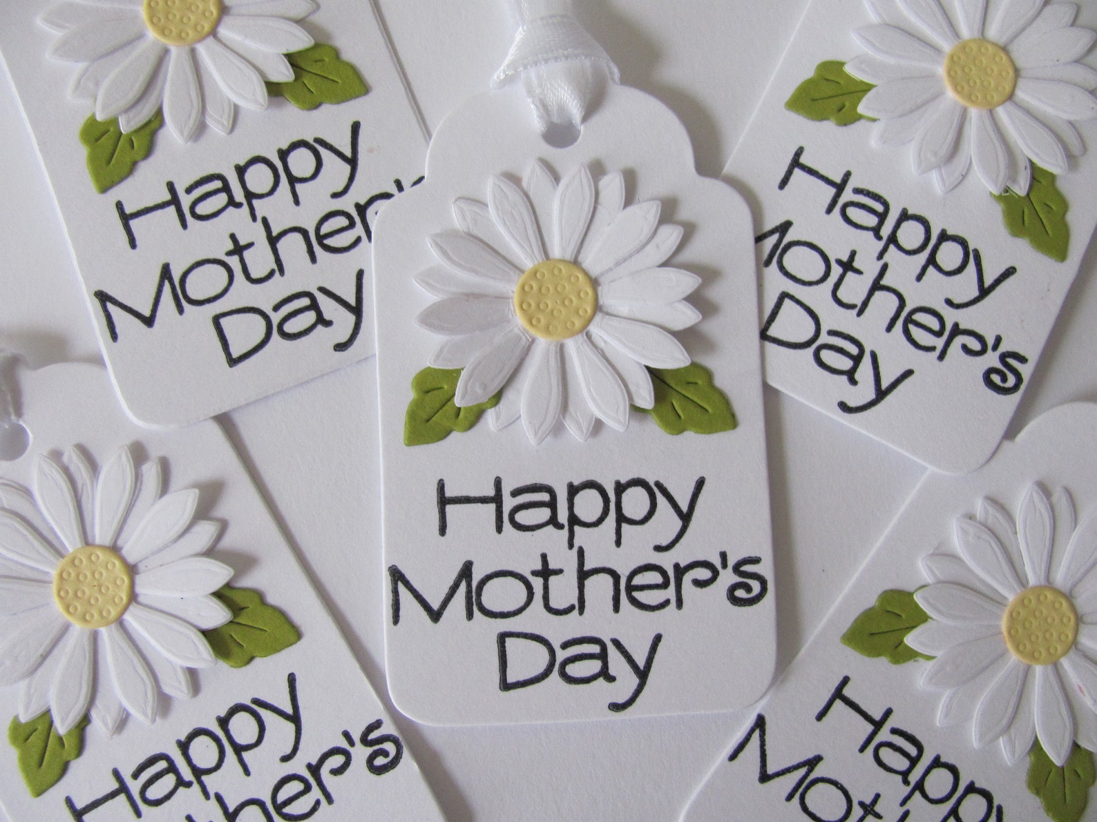 Mother's Day Tags Mother's Day Daisy Tag - Etsy