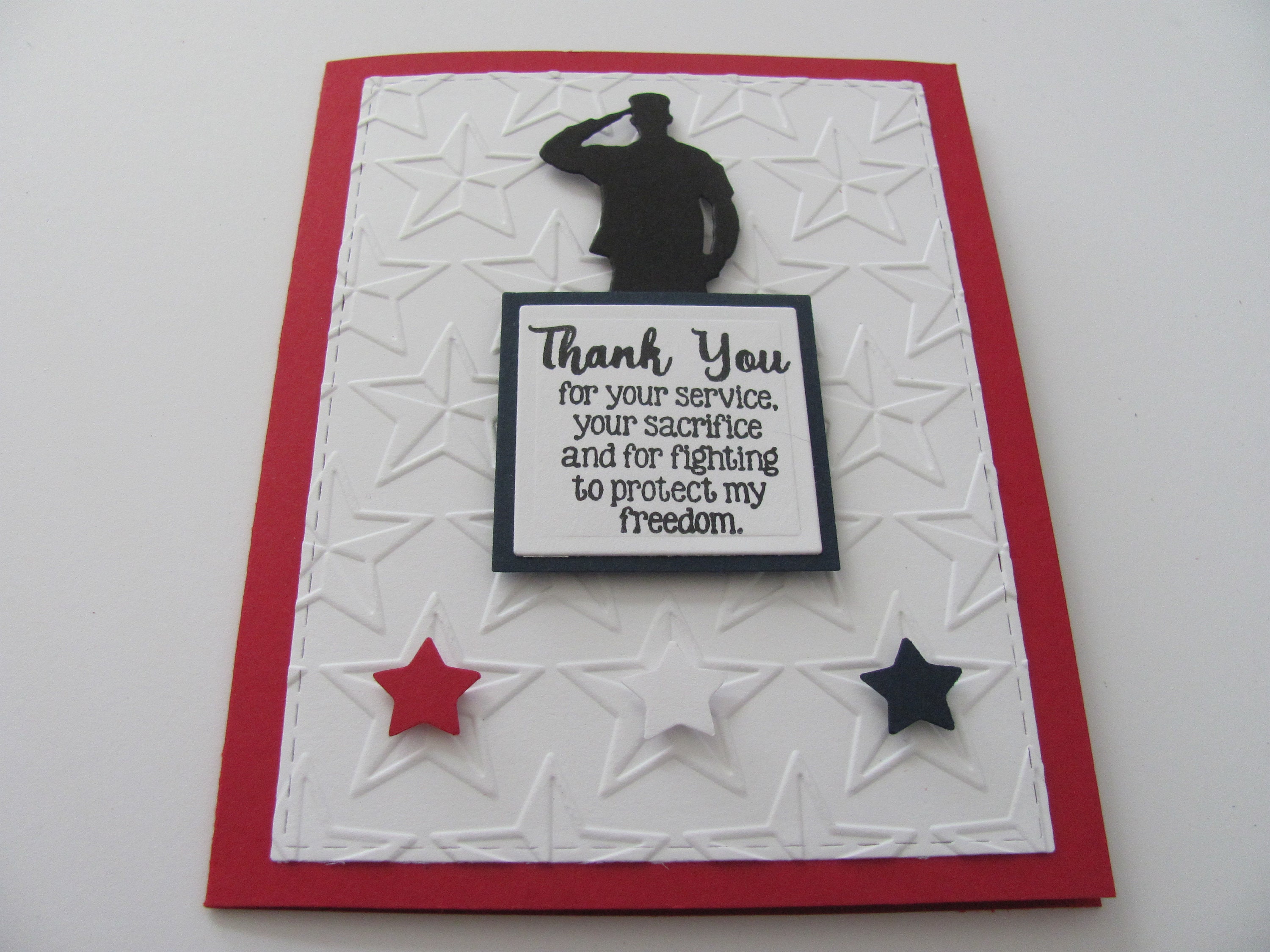 Blank Cards Thank You For Your Service Female Veteran Greeting Card blank-cards-thank-you-for-your-service-female-veteran-greeting-card