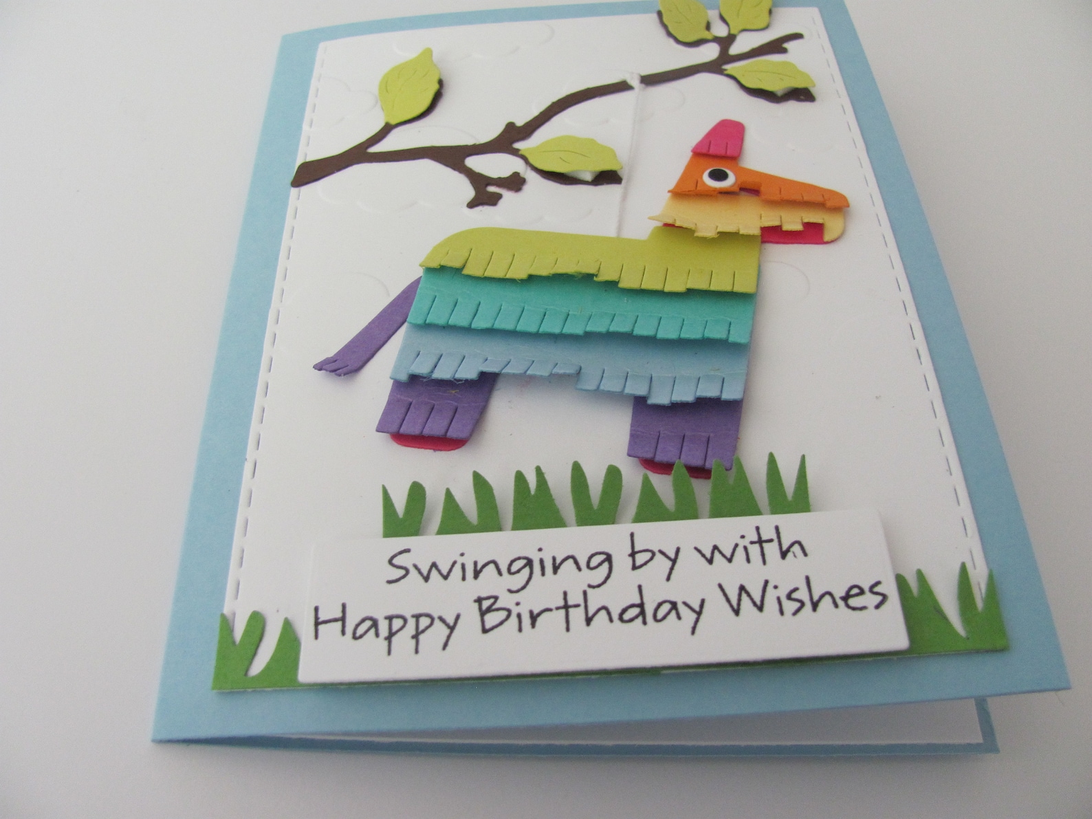 Pinata Birthday Card Happy Birthday Card Birthday Pinata - Etsy