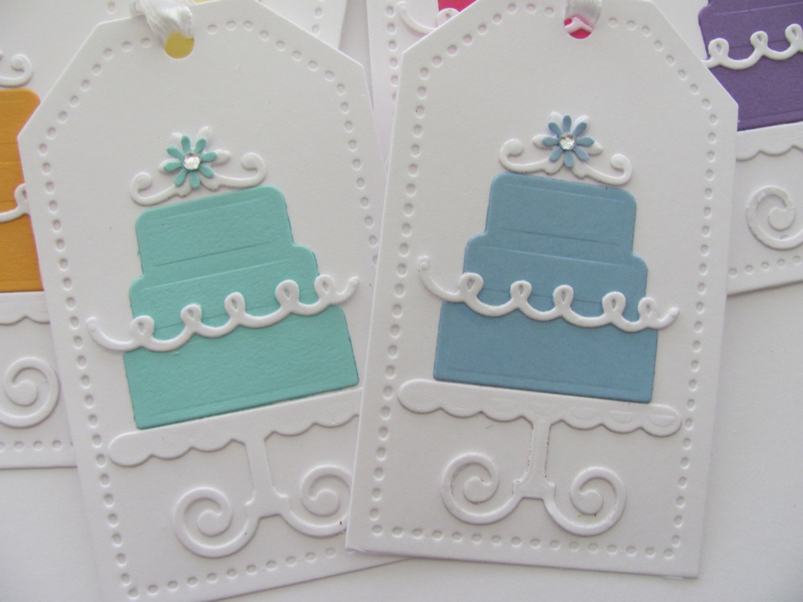 Birthday Tags Birthday Favor Tags Birthday Cake Tags Cake - Etsy
