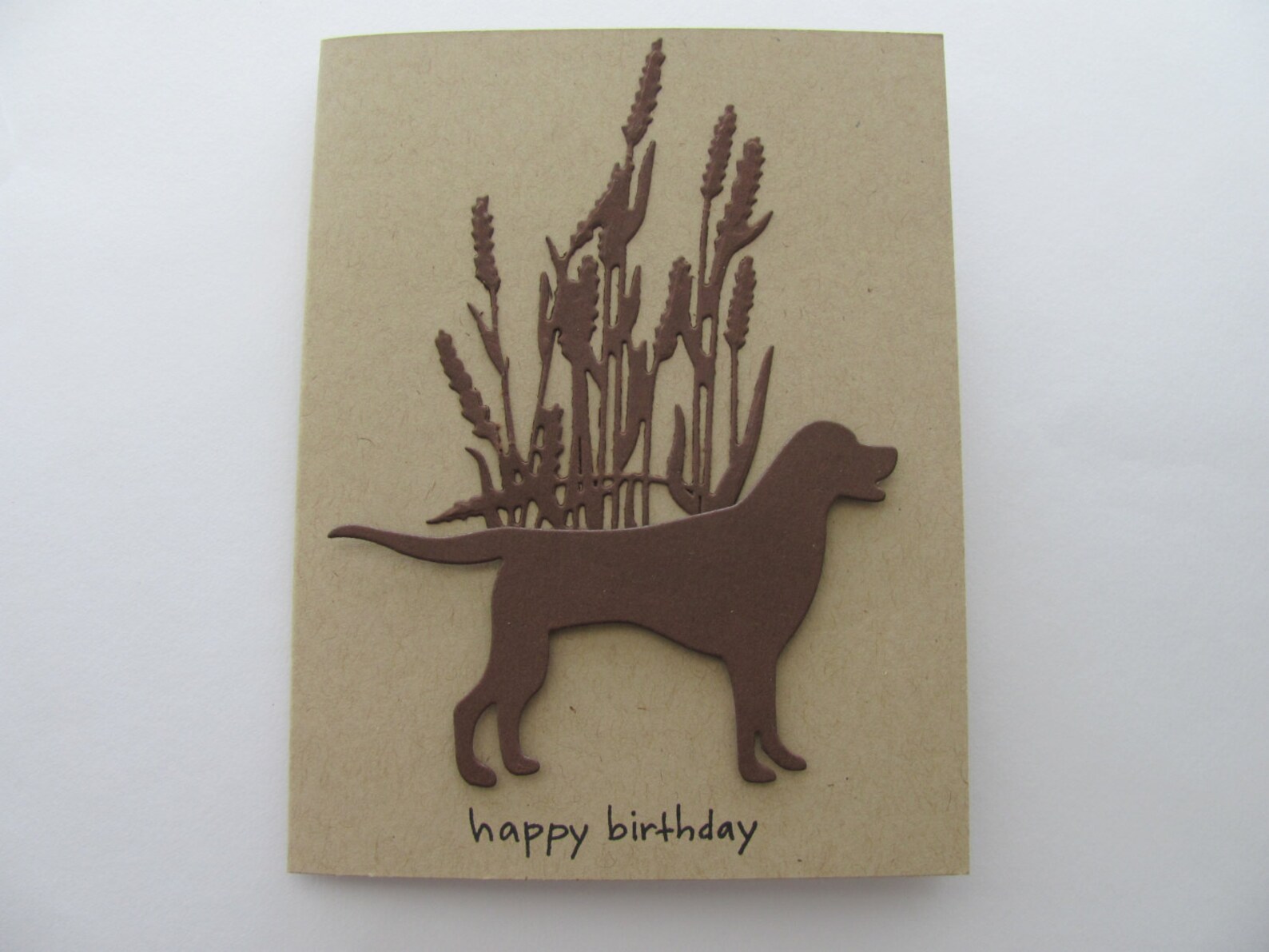 Happy Birthday Lab Card, Chocolate Lab Cards, Birthday Cards for Him ...