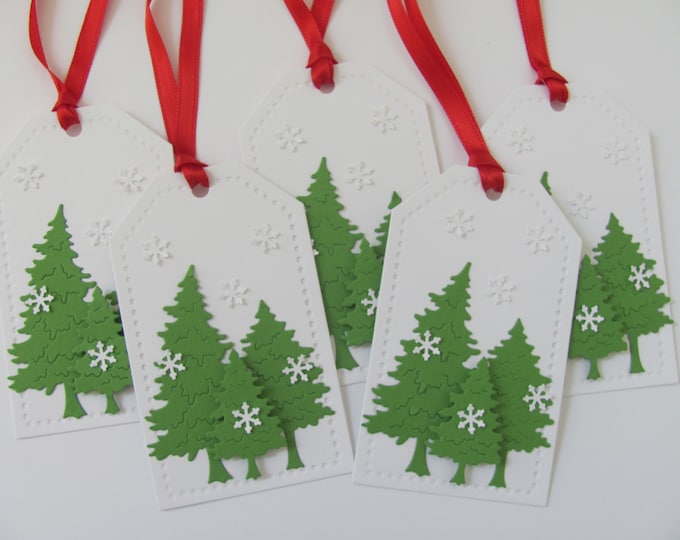 Christmas Tree Gift Tags, Christmas Tags, Tree Christmas Tags ...