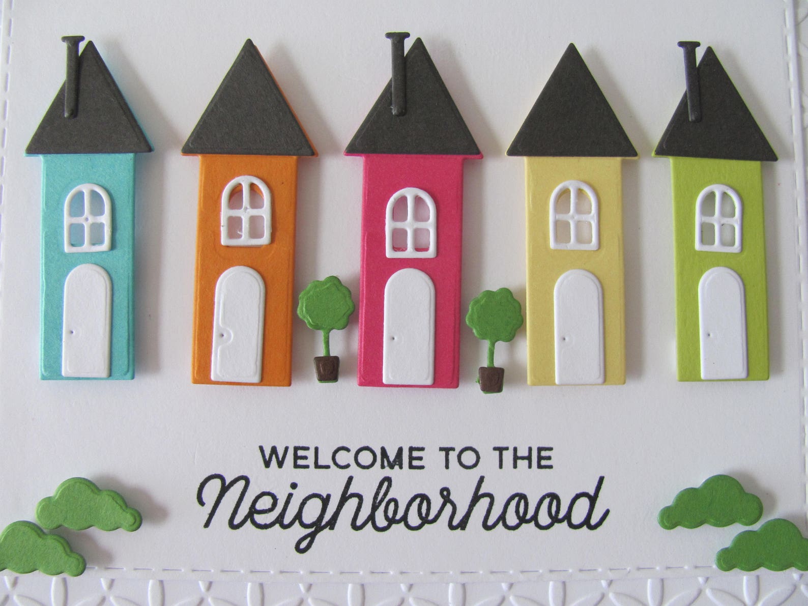 Welcome to the Neighborhood Card New Home Card - Etsy