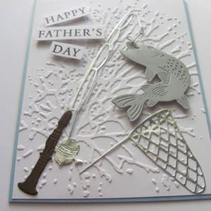 Father's Day Card, Father's Day Fishing Card, Father's Day Card, Fish ...