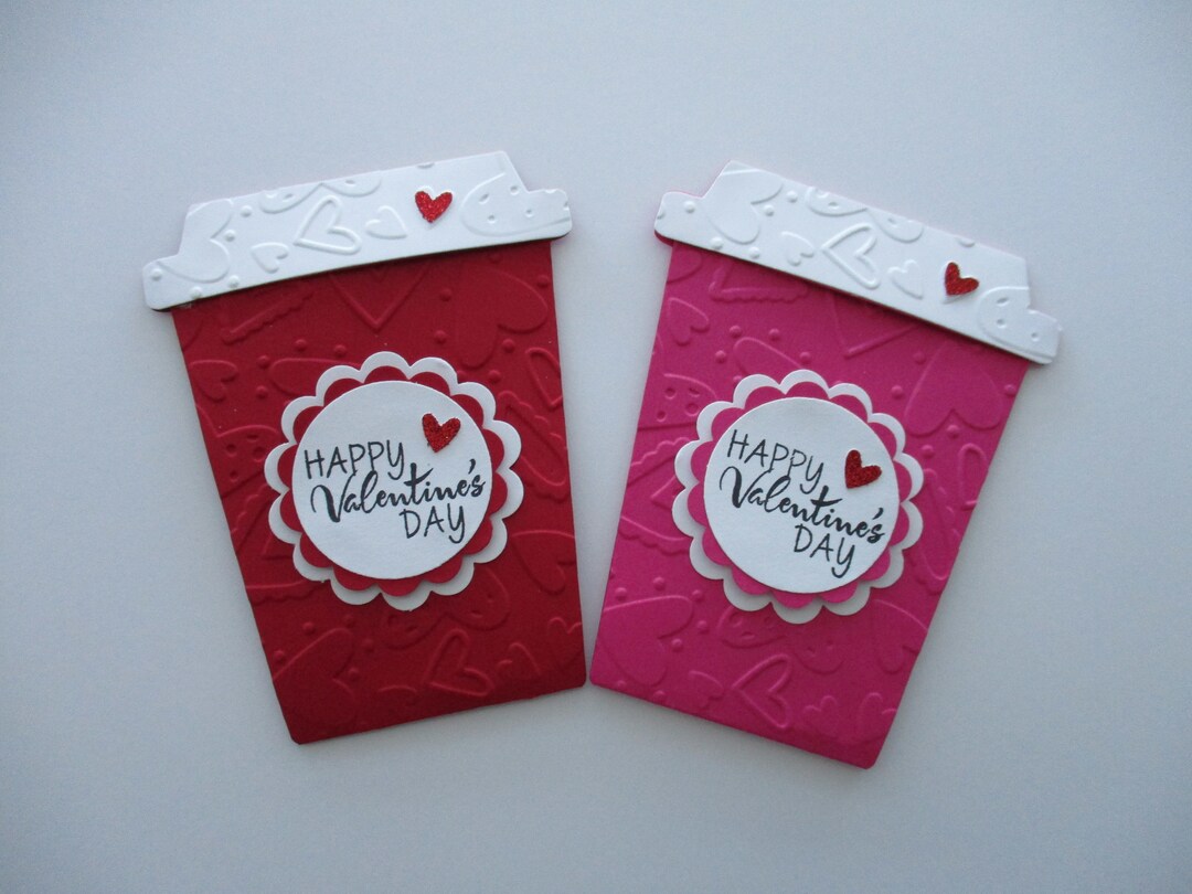 Valentines Day Teacher Gift Card Holder, Coffee Cup Gift Card Holder ...