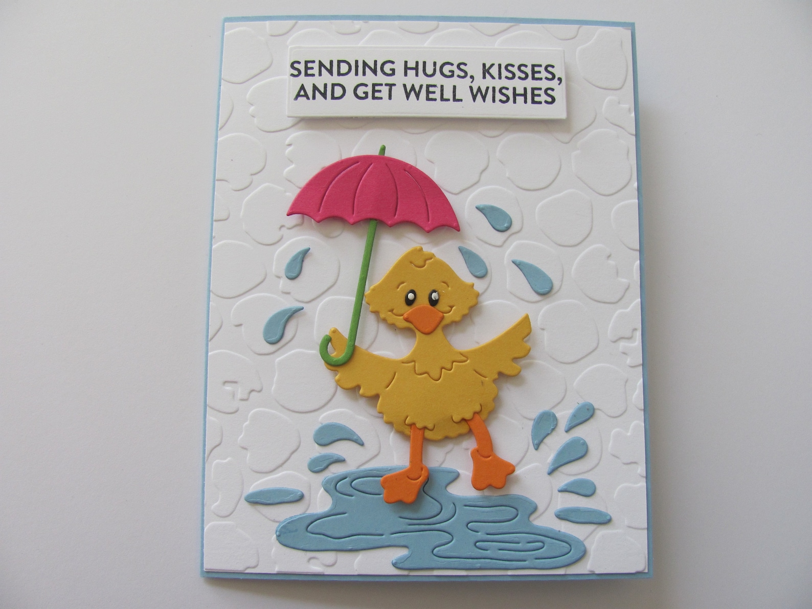 Get Well Duck Card Get Well Soon Card Duck Card Sending - Etsy