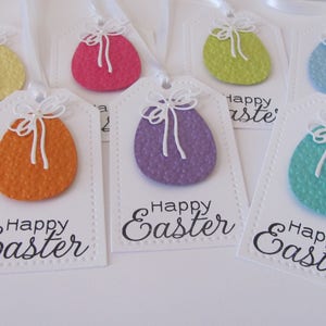 Easter Egg Gift Tags, Happy Easter Favor Tags, Easter Tags, Easter Egg ...