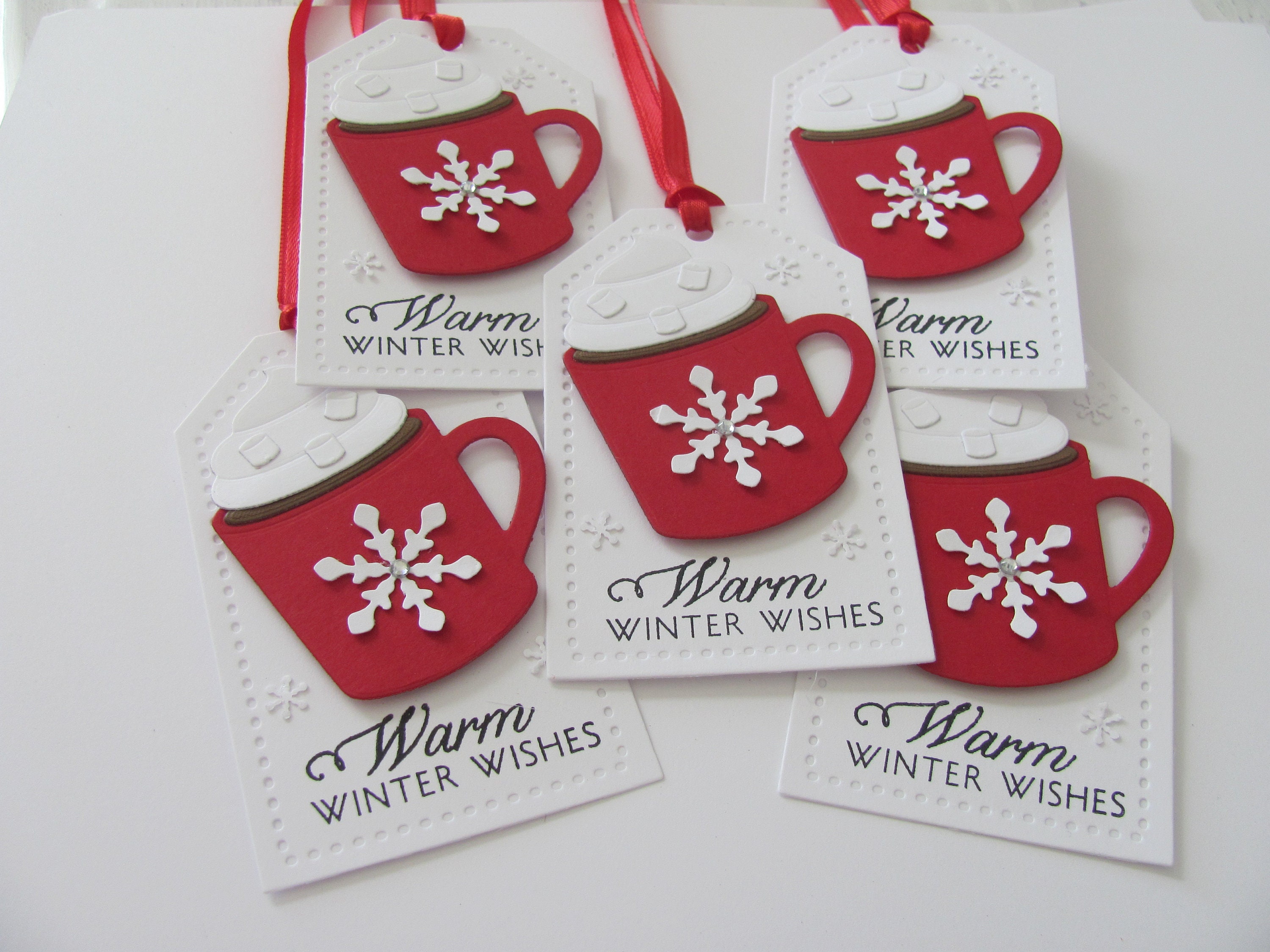 Hot Coca Gift Tags, Cocoa Tags, Holiday Gift Tags, Christmas Cocoa Tags ...