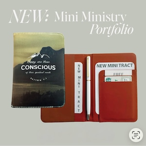 Mini Ministry Portfolio - JW Compact Organizer for Tracts, Invitations ...