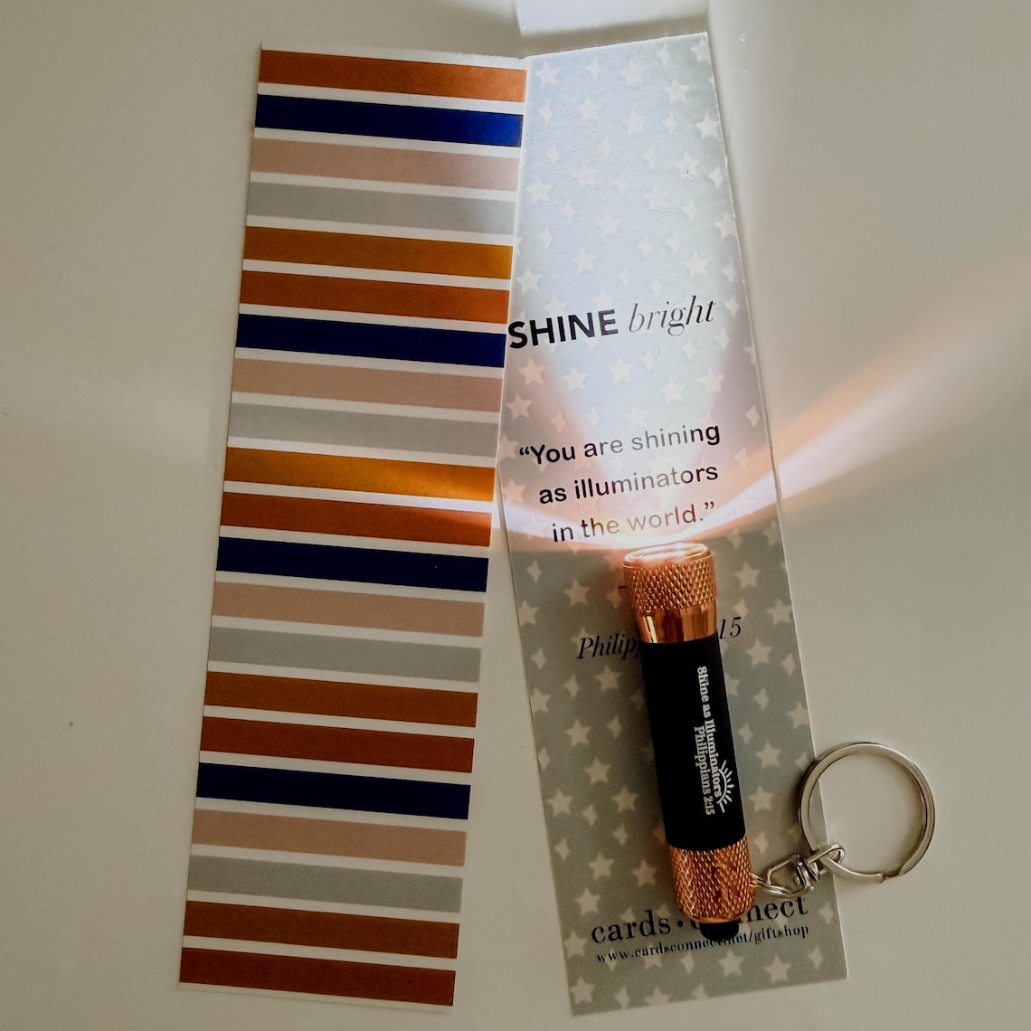 JW Mini Flashlight Keychain & Bookmark – Shine Bright Phil. 2:15 ...