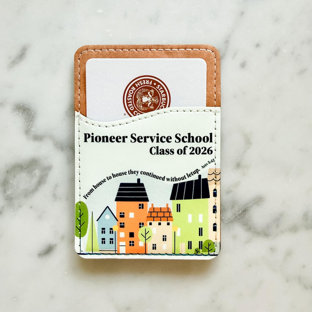 JW 2026 PSS Contact Card Holder-house to House Acts 5:42 - JW Pioneer ...