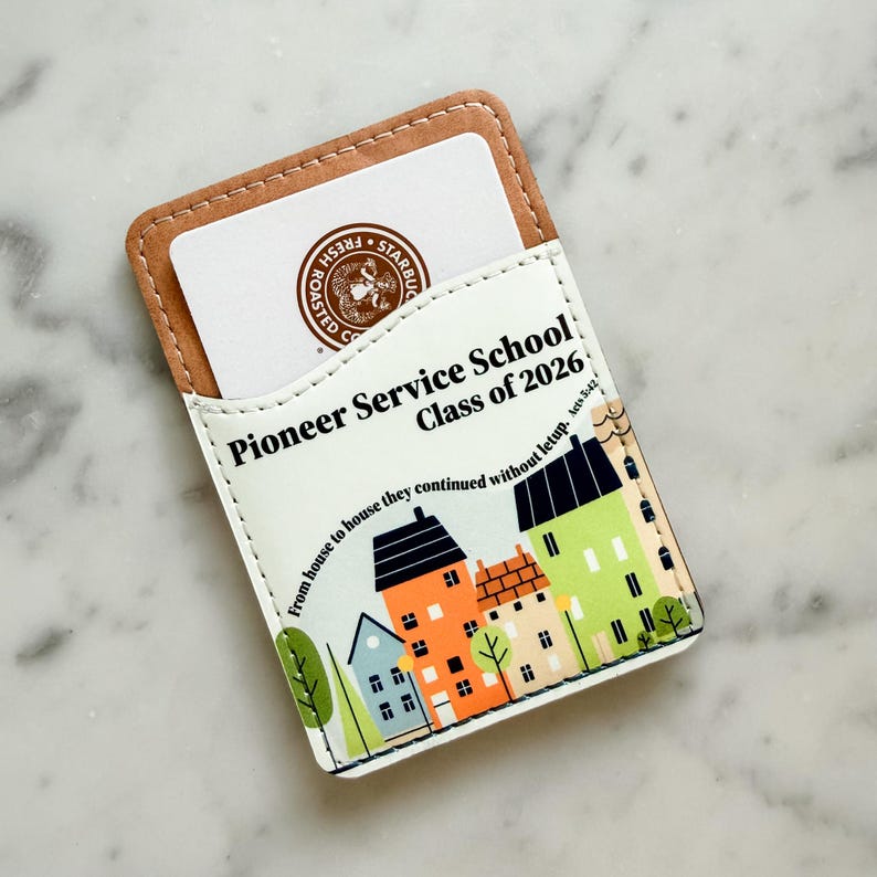 JW 2026 PSS Contact Card Holder-house to House Acts 5:42 - JW Pioneer ...