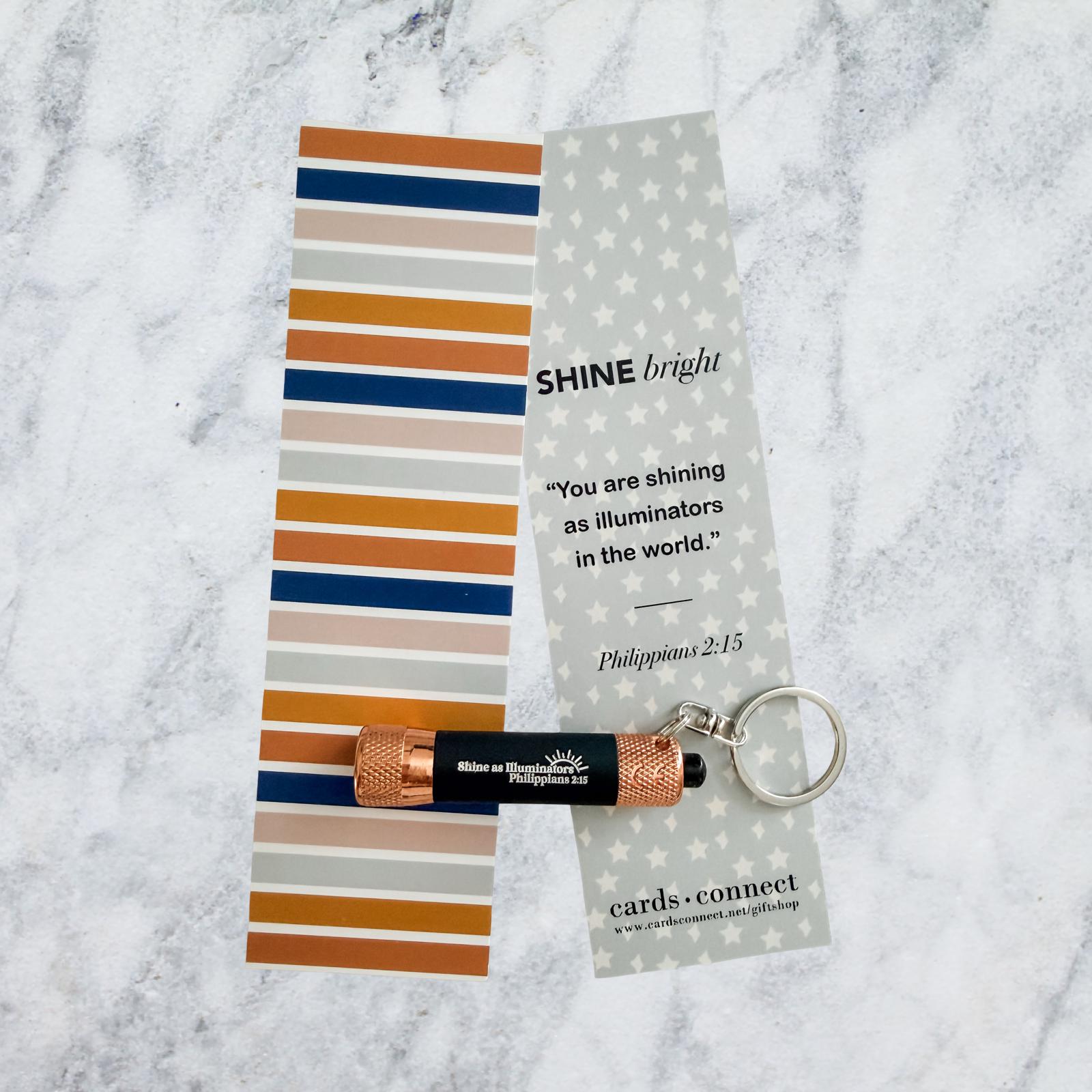 JW Mini Flashlight Keychain & Bookmark – Shine Bright Phil. 2:15 ...