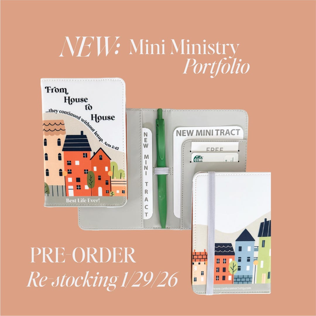 PRE-ORDER | Mini Ministry Portfolio | Ships 1/31/26 - JW Compact ...