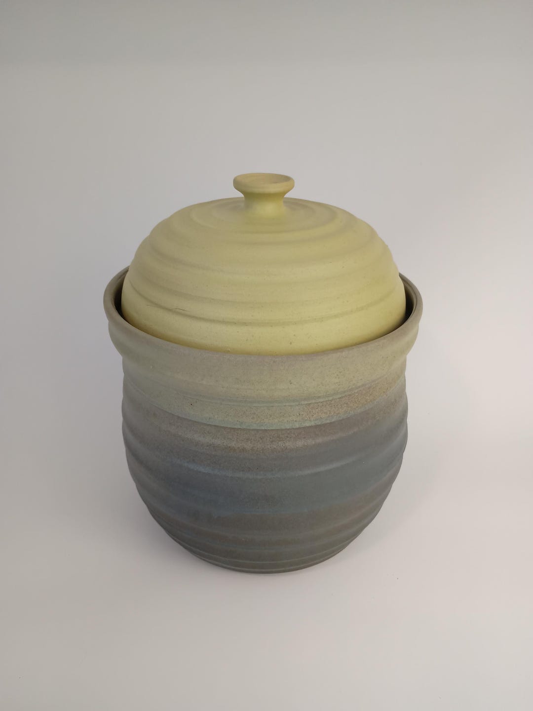 Sauerkraut Pot Kimchi or Fermentation Pot (3.5 Liters) in Stoneware. - Etsy