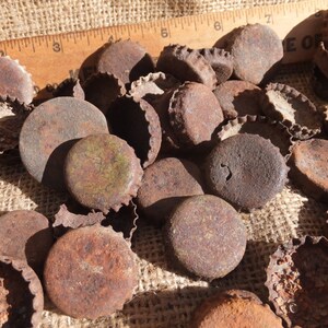 Rusty Bottle Caps, Awesome Rusty Ol' Bottle Caps-craft Project, Mixed ...