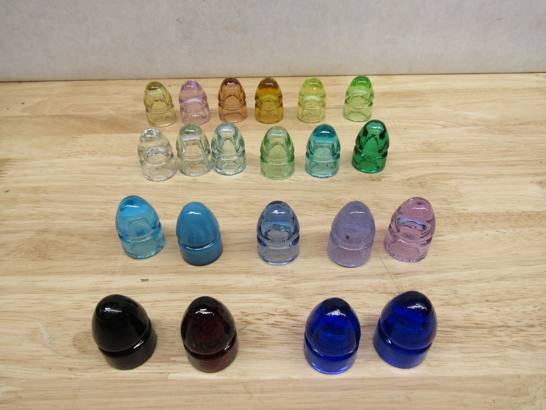 Miniature Glass Insulator, "bullet" Shaped Miniature Glass Insulator ...
