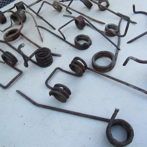 Spring Assortment, Rusty and Rustic Springs-for Crafts, Altered Art ...