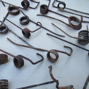 Spring Assortment, Rusty and Rustic Springs-for Crafts, Altered Art ...