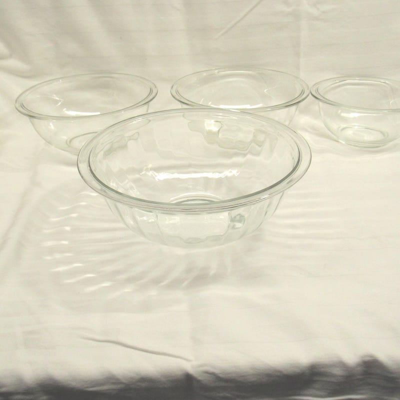 323 Pyrex Clear Bowl - Etsy