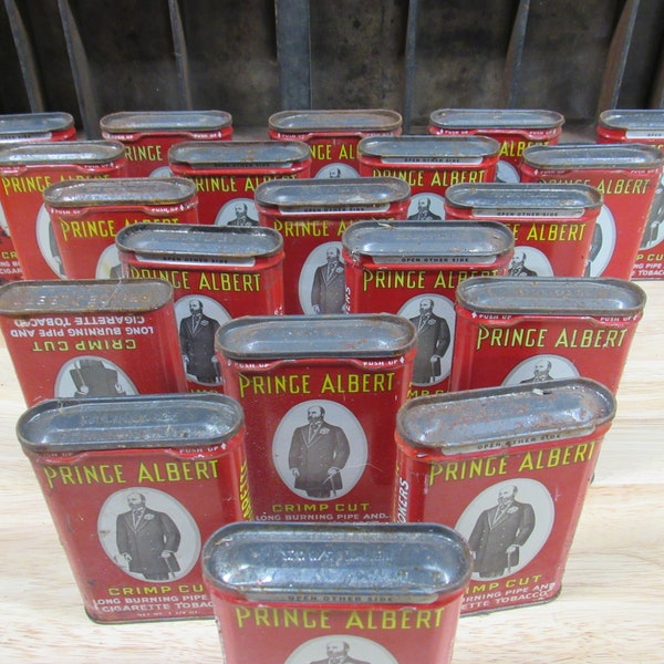 Tobacco Tin Can - Etsy