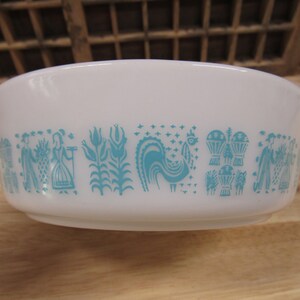 Pyrex Casserole 471, Snowflake Garland, Early American, Yellow Verde ...