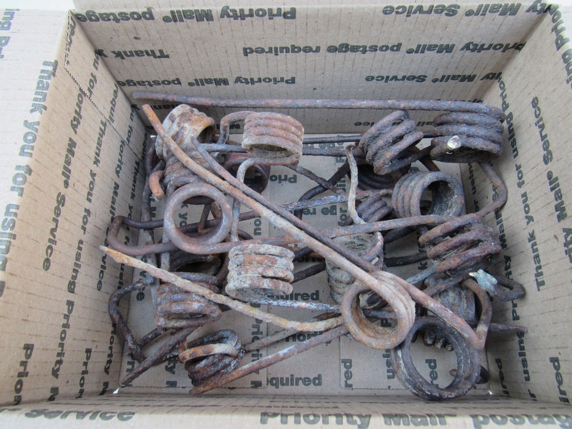 Spring Assortment, Rusty and Rustic Springs-for Crafts, Altered Art ...