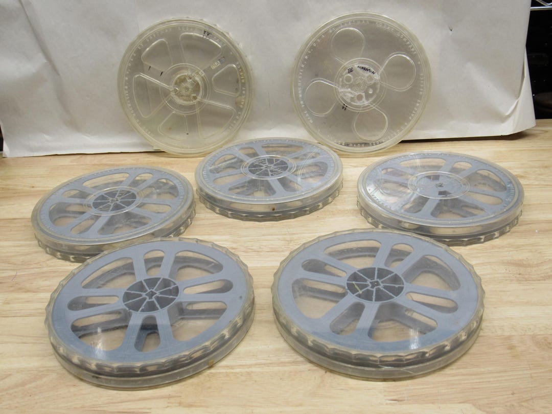 Kodak Film Reels, Kodak Clear Film Reel Canisters, Clear Plastic Film ...