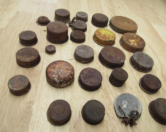 Rusty Cone Cans, 3 Rusty Cone Cans, Rusty Cone Beer Cans - Etsy