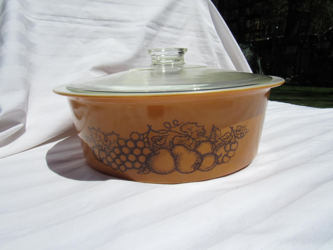 Pyrex Big Bertha, Pyrex Old Orchard, Pyrex Old Orchard Big Bertha With ...