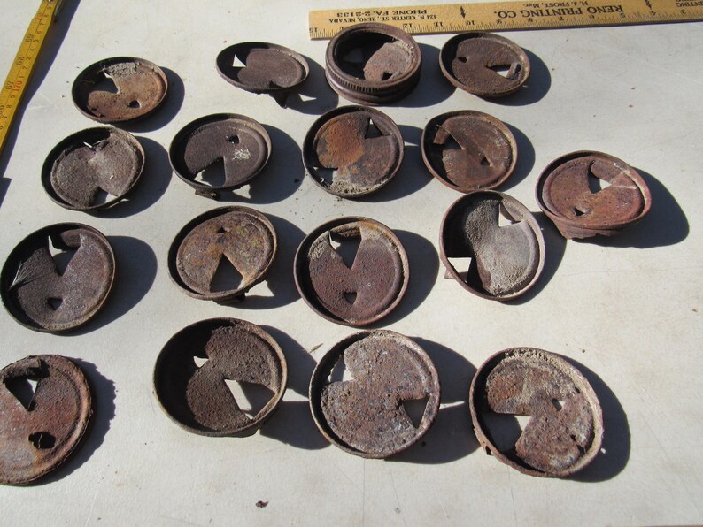 Rusty Can Lids, Awesome Beer Top or Soda Top Rusty Can Tops-craft ...