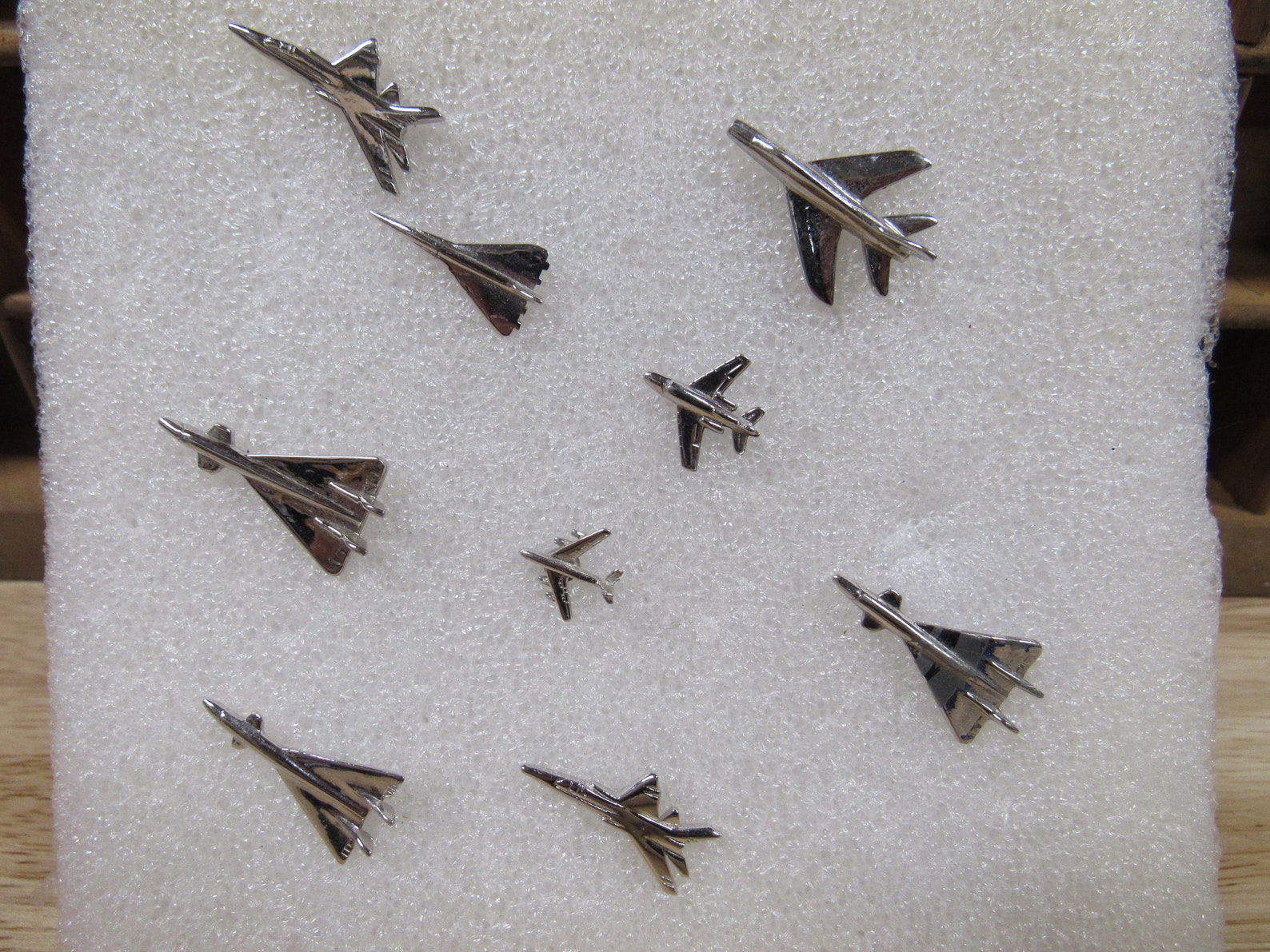 Jet Airplane Pins, 9 Airplane Jet Pins, 9 Metal Airplane Jet Pins - Etsy