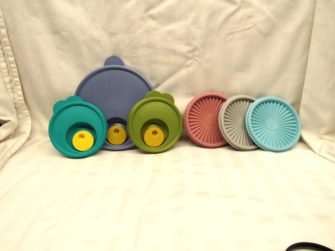 Tupperware Assorted Lids, Choose Your Lid From Accordian Lids or ...