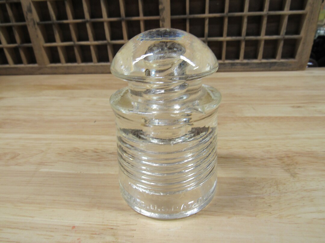Pyrex Insulator, Clear Pyrex Glass Insulator - Collectible, Pretty ...