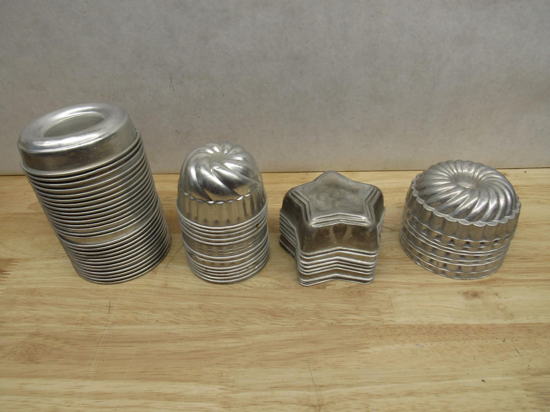 Aluminum Baking Molds, 4 Different Shapes of Aluminum Baking Molds to ...