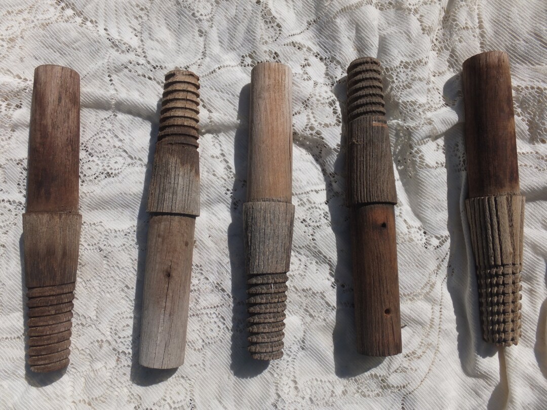 Wood Insulator Pins, FIVE (5) Wood Insulator Pins- Yard Art or ...