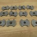 Small Aluminum Pieces, 12 Oval Aluminum Assemblage Pieces, Assemblage ...