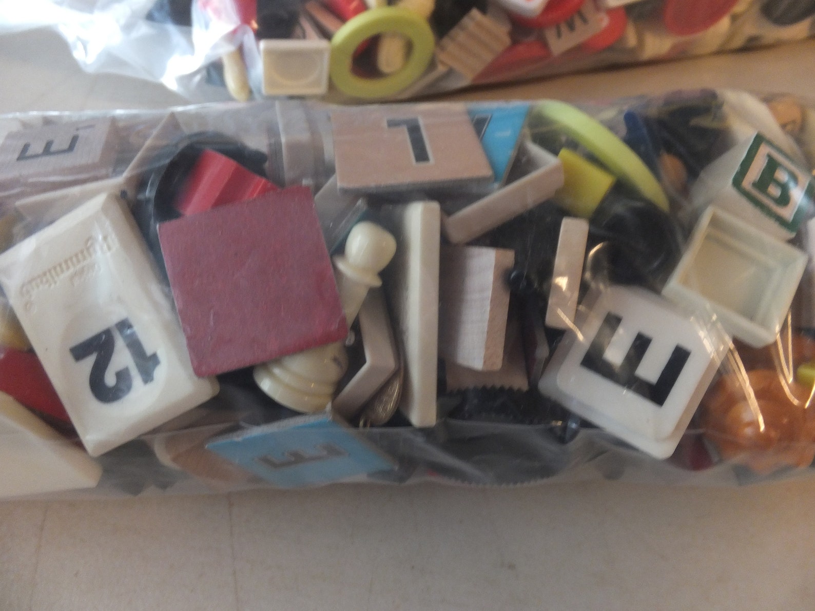 Assorted Game Pieces Game Pieces Plastic Wood - Etsy