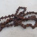 Rusty Chainsaw Chains, 2 Rusty Industrial Chainsaw Chains, Heavy Duty ...