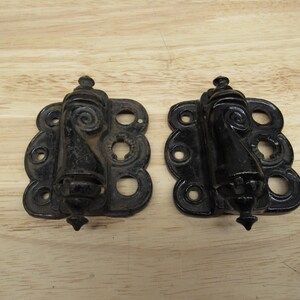 Rustic Metal Hinges, Black Metal Decorative Hinges for Crafts, Altered ...