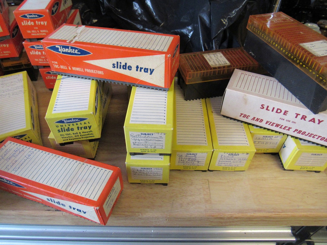 Slide Trays, Orange Slide Tray, Yellow Slide Tray, TDC Slide Tray ...